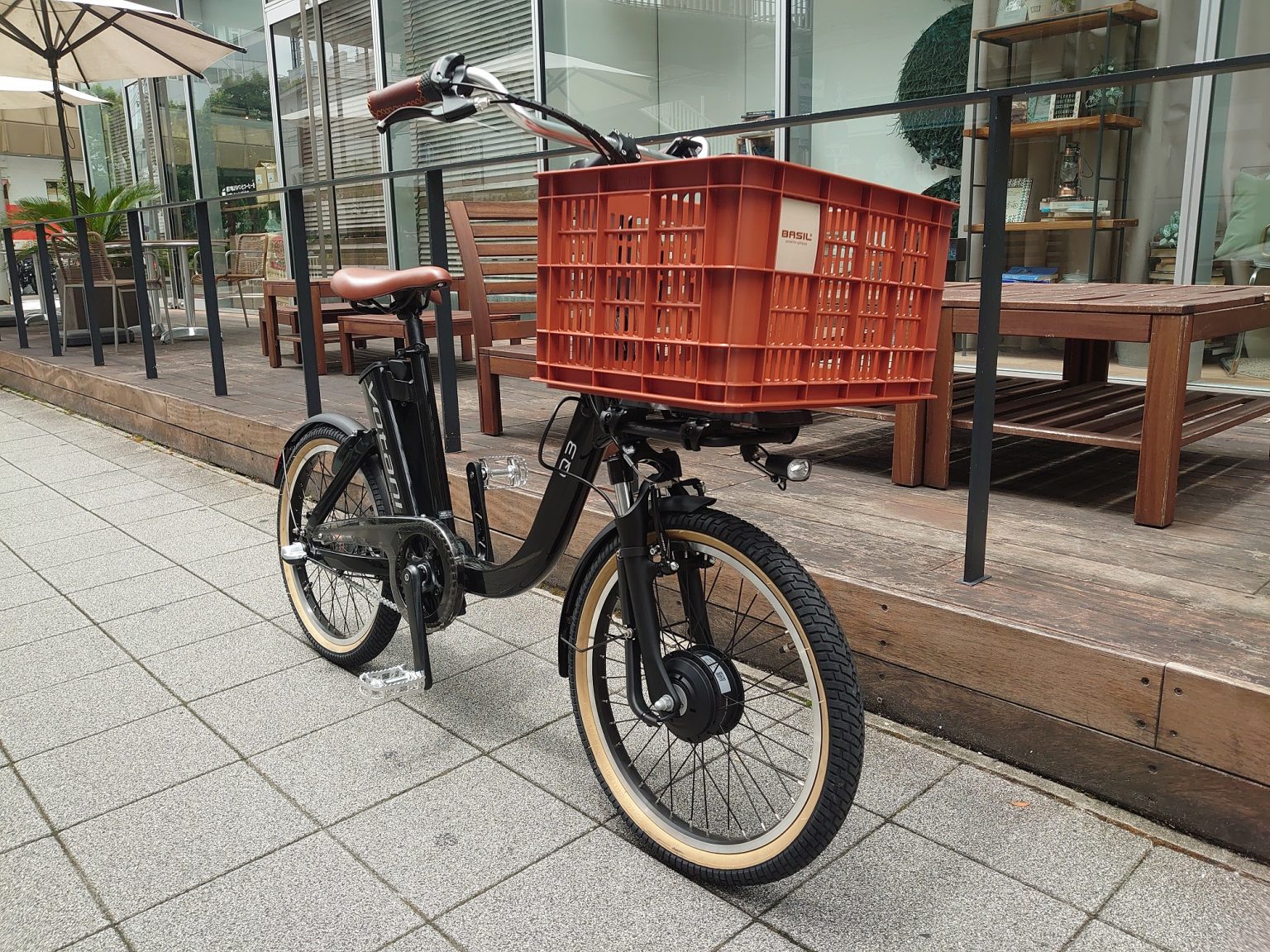 【e-bike×カスタム】『Q3』ネオレトロ・カーゴバイクカスタム | モトベロ 電動アシスト自転車の専門店